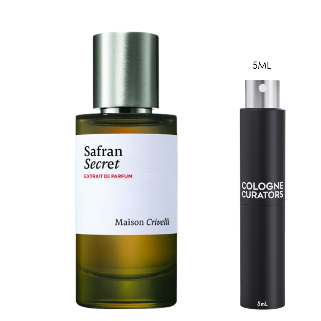 Safran Secret Fragrance Sample by Maison Crivelli – colognecurators