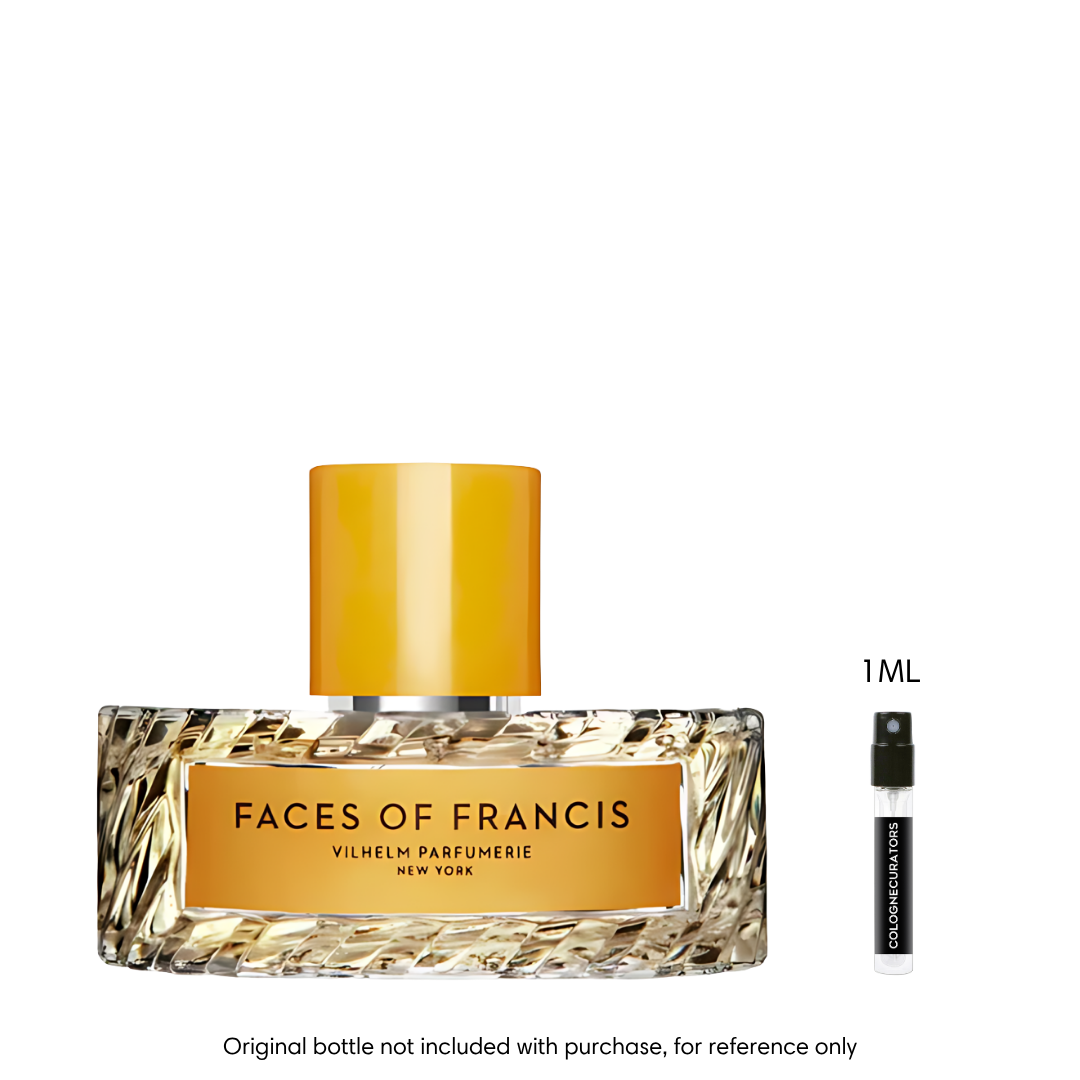 Faces of Francis EDP Fragrance Samples by Vilhelm Parfumerie ...