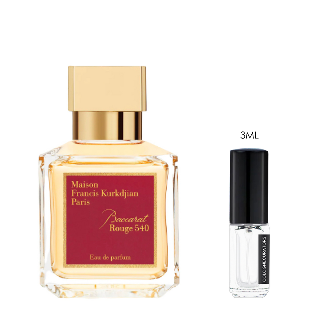 Baccarat Rouge 540 EDP Fragrance Sample by Maison Francis Kurkdjian ...